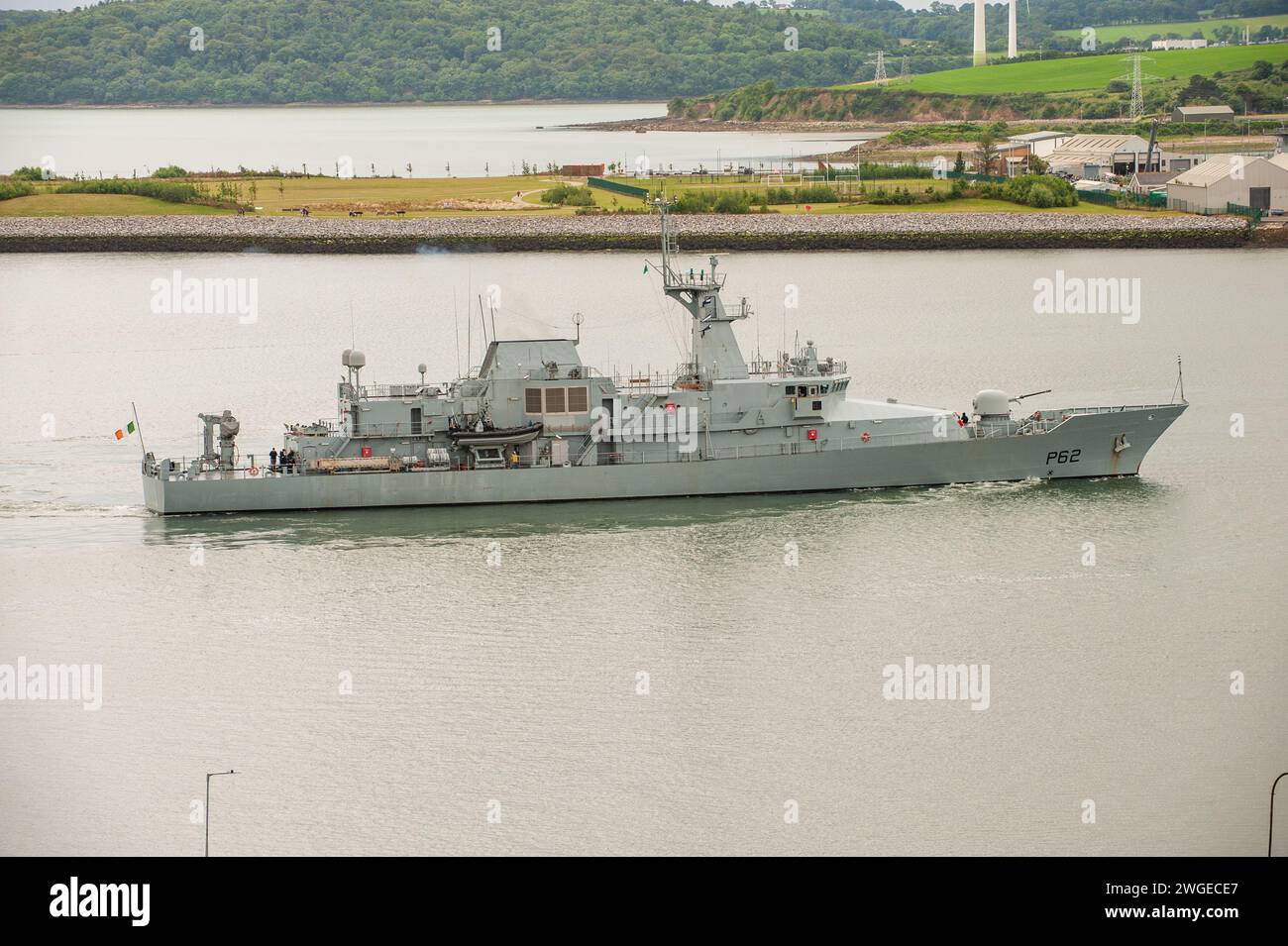 LÉ James Joyce (P62) is a Samuel Beckett-class offshore patrol vessel ...
