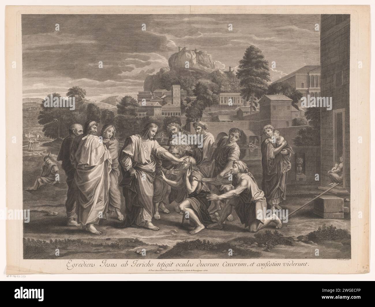 Nicolas poussin blind men jericho hi-res stock photography and images ...