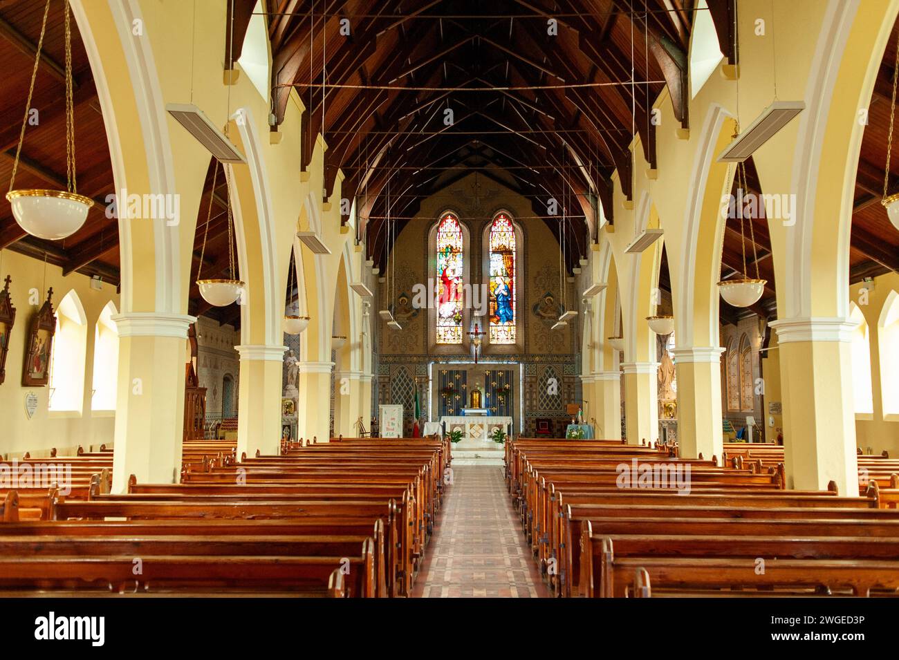 Church Of The Immaculate Conception, Blarney. Co. Cork, Ireland Stock ...