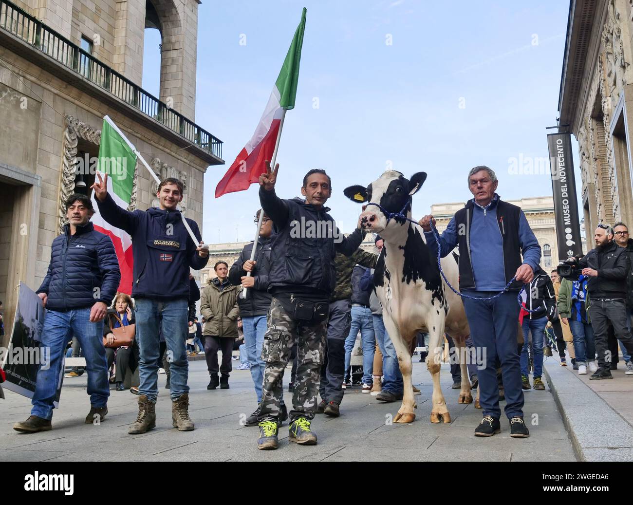 The picturesque farmers' protest against the European green deal ...
