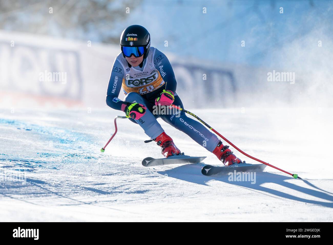 Cortina d’Ampezzo, Italy 27 January 2024. DELAGO Nadia (Ita) competing ...