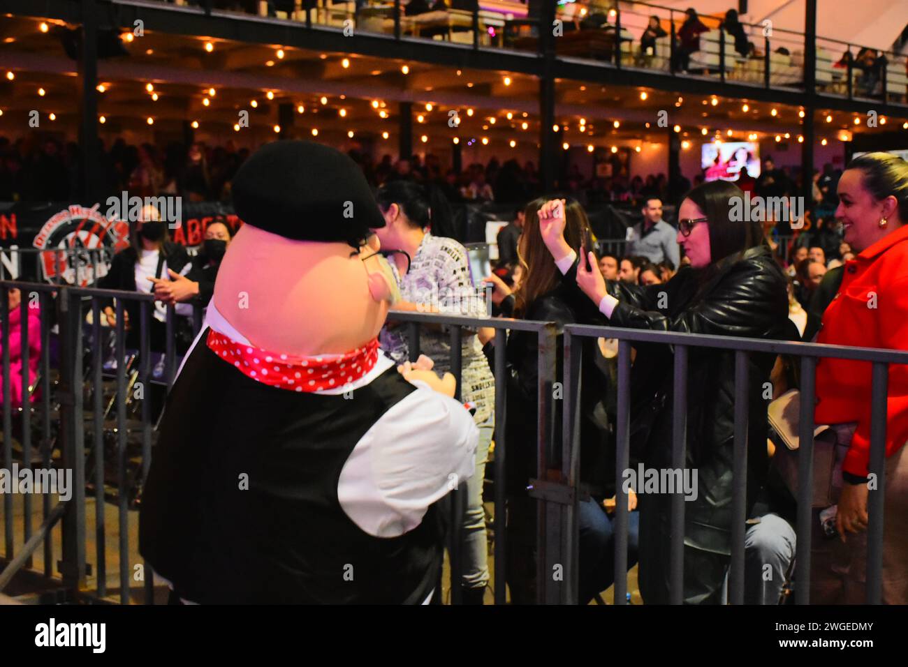 LEON, MEXICO - FEB 3. Dr. Simi meet fans prior Backstreet boys DNA ...