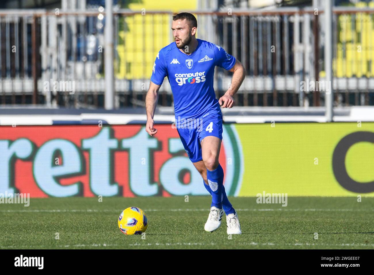 Empoli, Italy. 03rd Feb, 2024. Sebastian Walukiewicz (Empoli) during ...