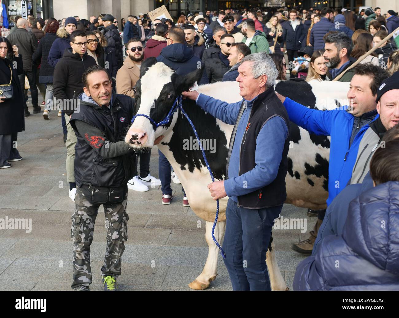 The picturesque farmers' protest against the European green deal ...