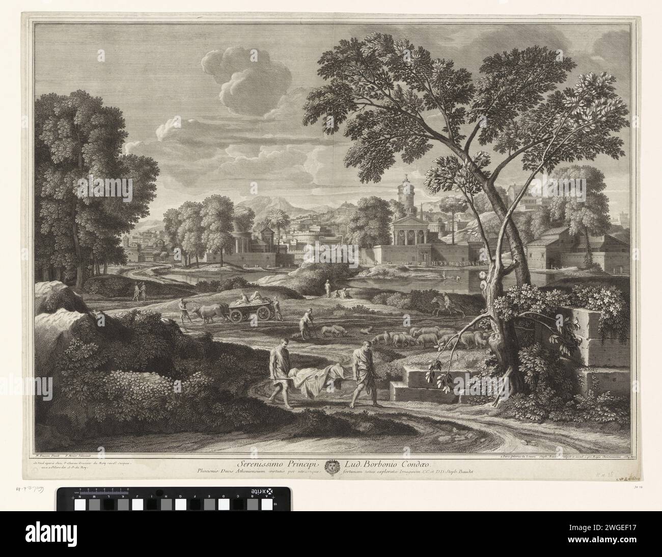 Begrafenis van Phocion, Etienne Baudet, After Pierre Monier, After ...