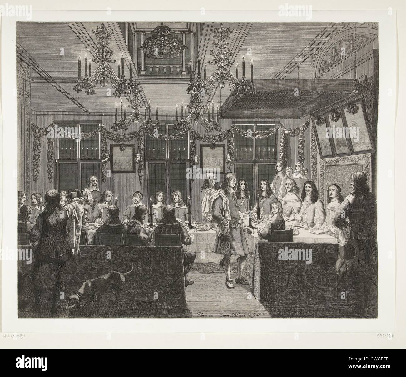 Feast for King Charles II of England in the Mauritshuis in The Hague ...