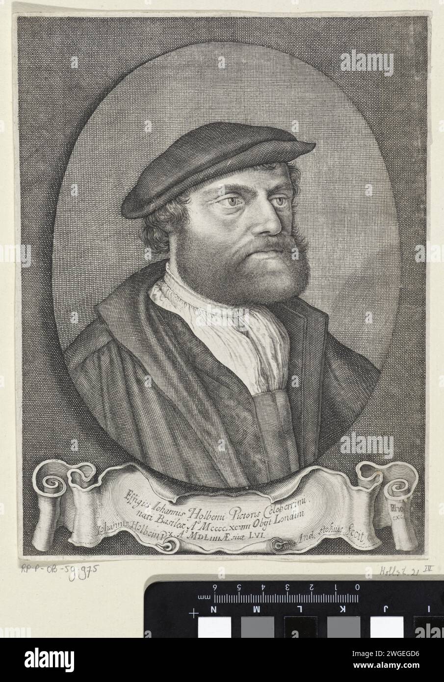 Portrated Van Hans Holbein, Andries Jacobsz. Stock, After Hans Holbein ...