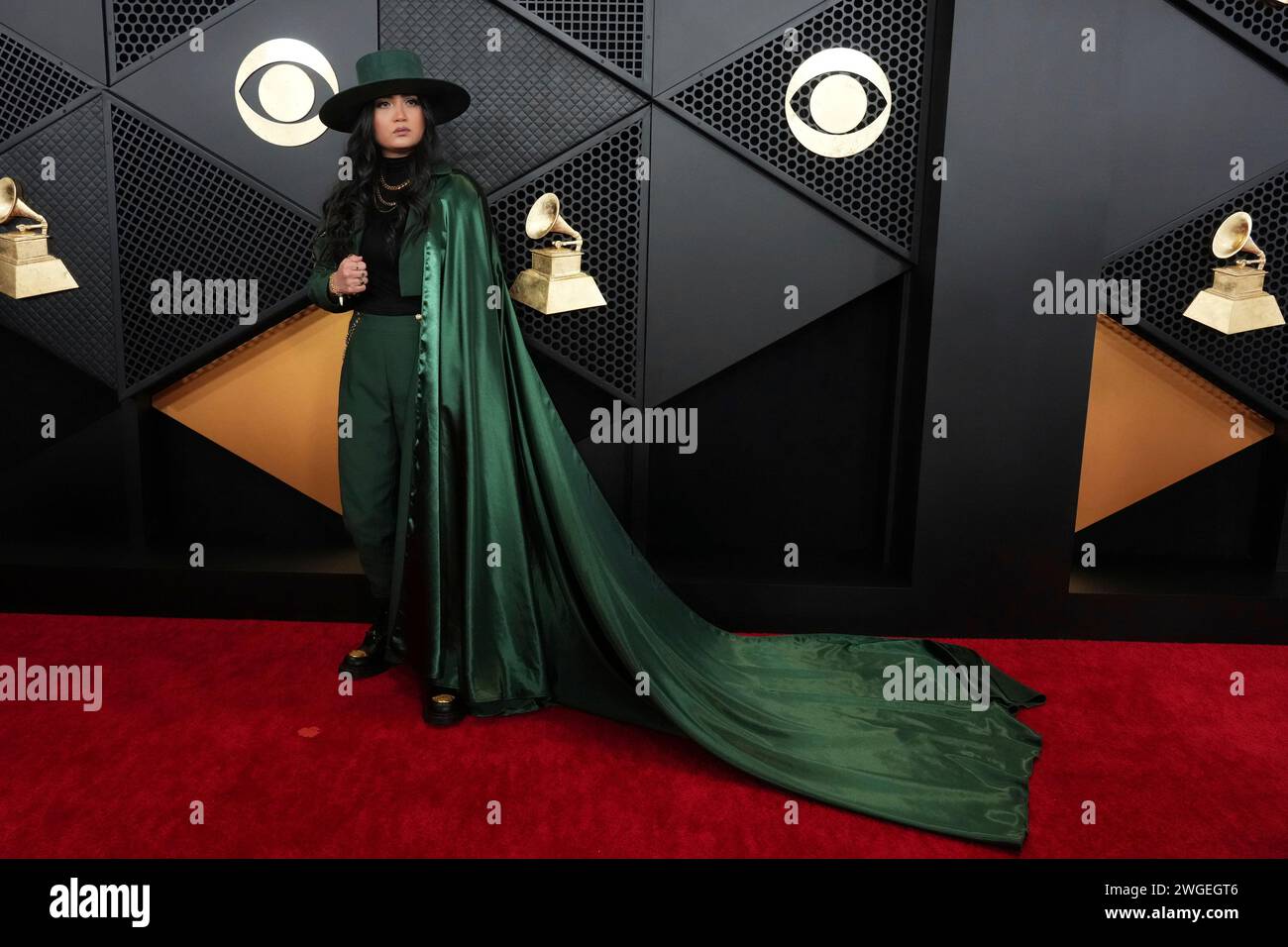 Alex Ritchie arrives at the 66th annual Grammy Awards on Sunday, Feb. 4 ...