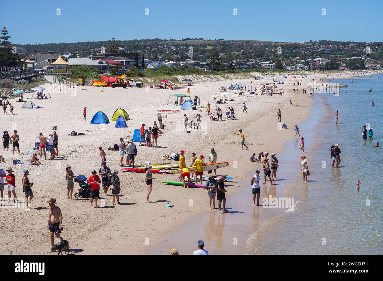 Brighton beach Adelaide, South Australia Stock Photo - Alamy