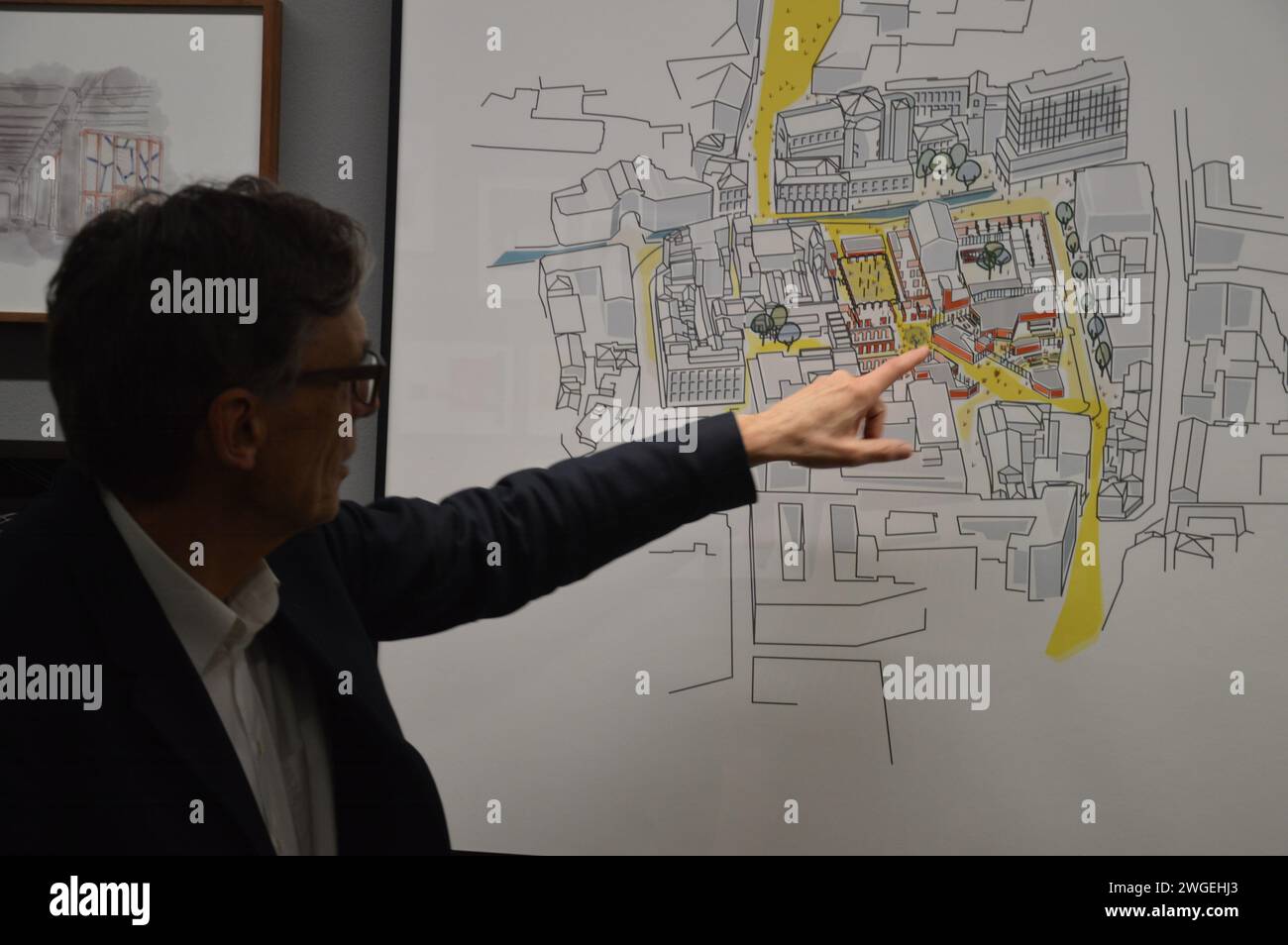 Berlin, Germany - February 4, 2024 - Architect Matthias Sauerbruch at ...