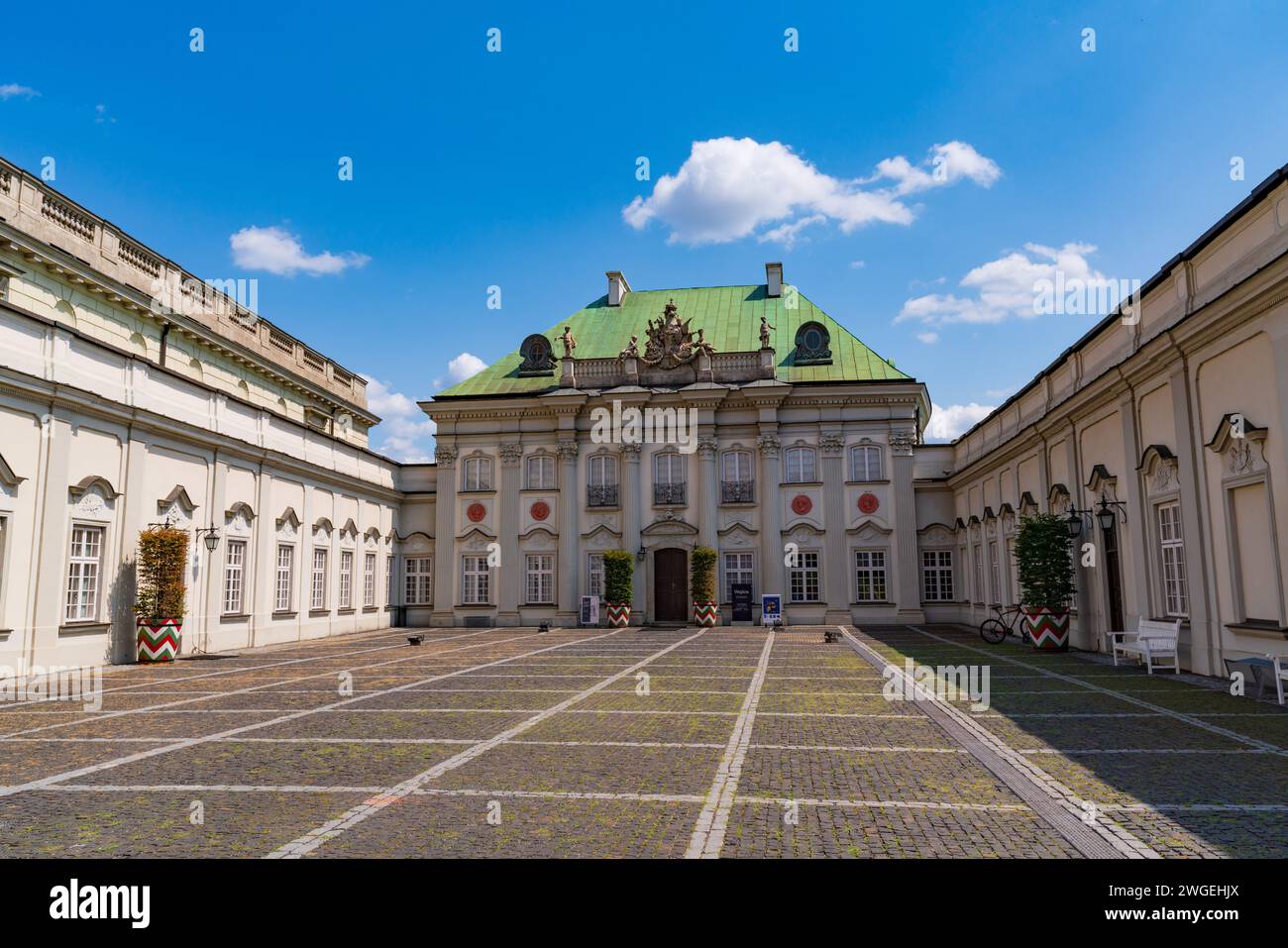 Copper-Roof Palace, a branch of the Royal Castle Museum, in Warsaw ...