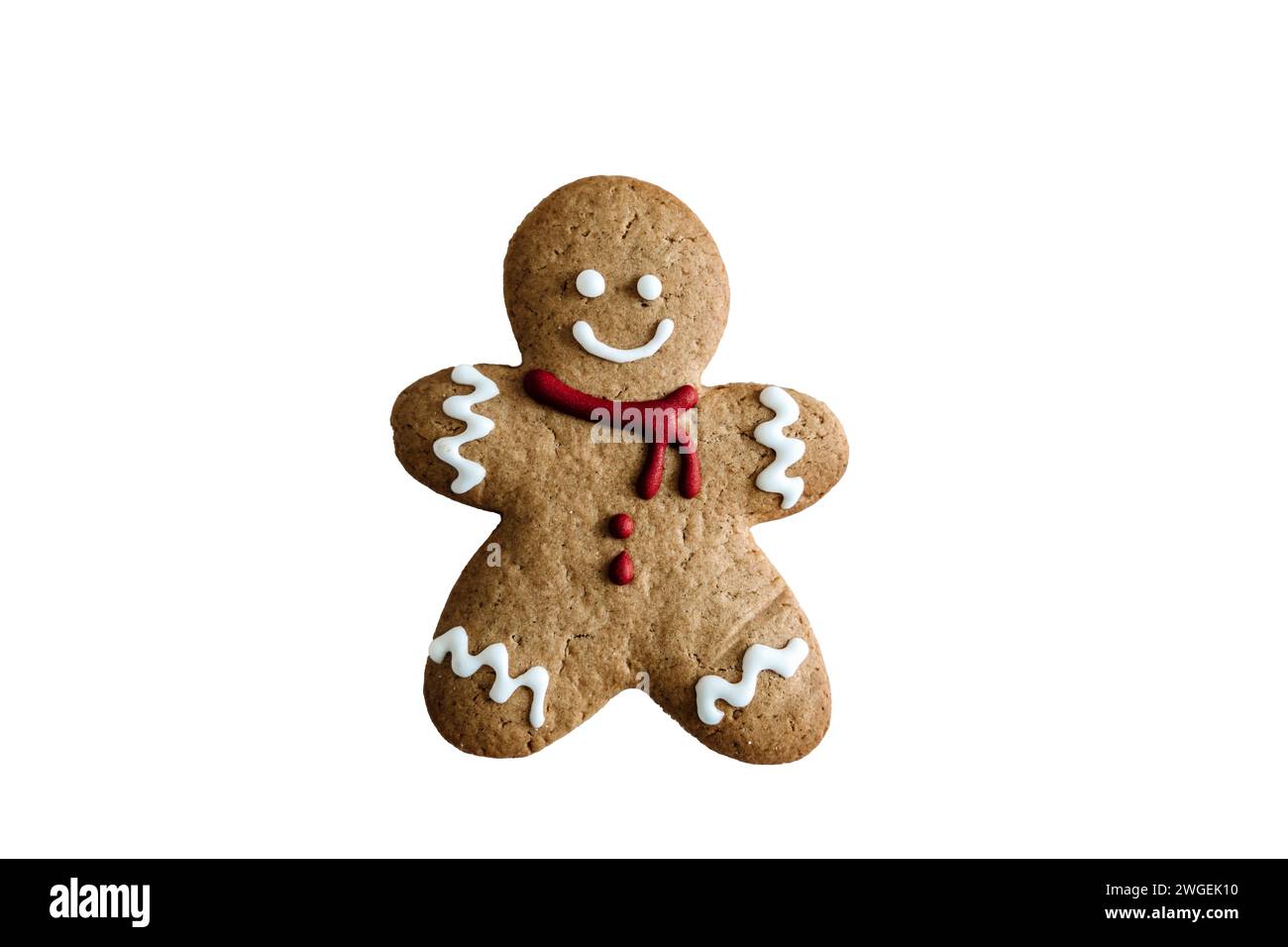 Gingerbread man isolated on white background . High quality photo Stock ...