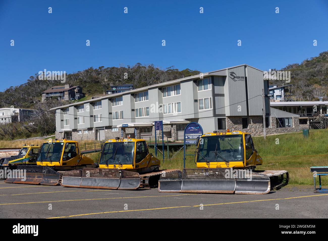 Smiggin holes ski resort in Australia, part of the Perisher ski area ...
