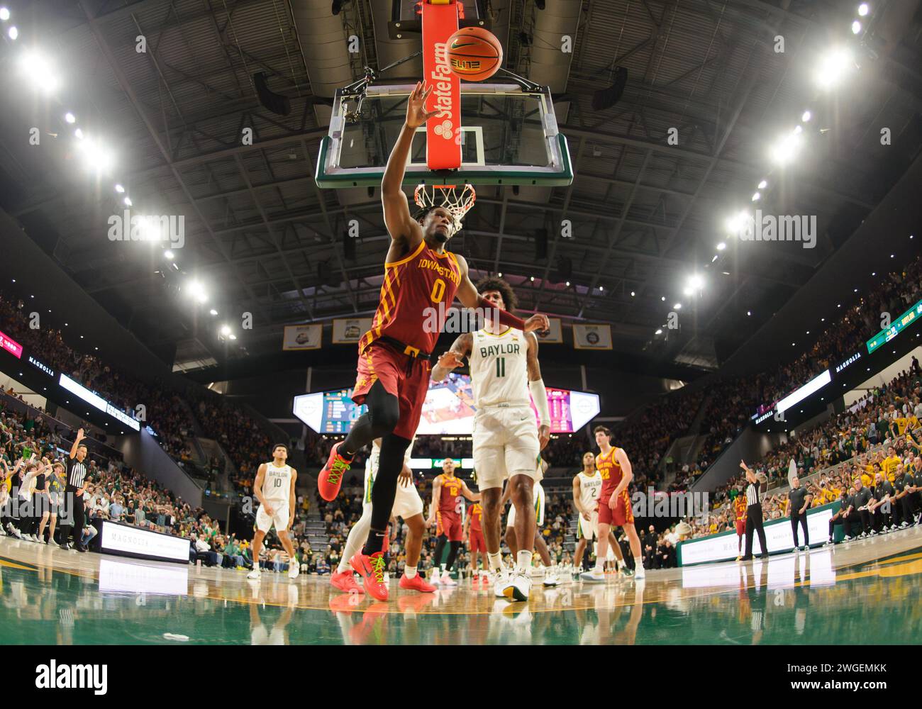 Waco, Texas, USA. 3rd Feb, 2024. Iowa State Cyclones forward Tre King ...