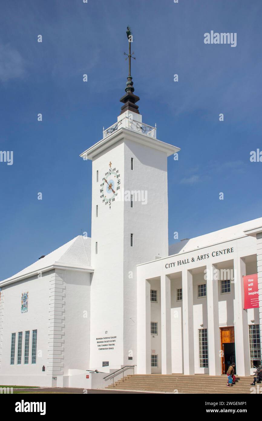 Hamilton city hall bermuda hi-res stock photography and images - Alamy