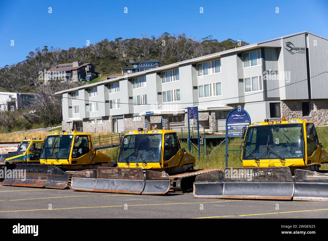 Smiggin holes ski resort in Australia, part of the Perisher ski area ...