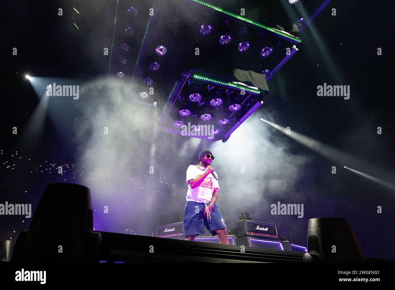 London, UK. 04th Feb, 2024. D-Block Europe performing at The O2, London ...