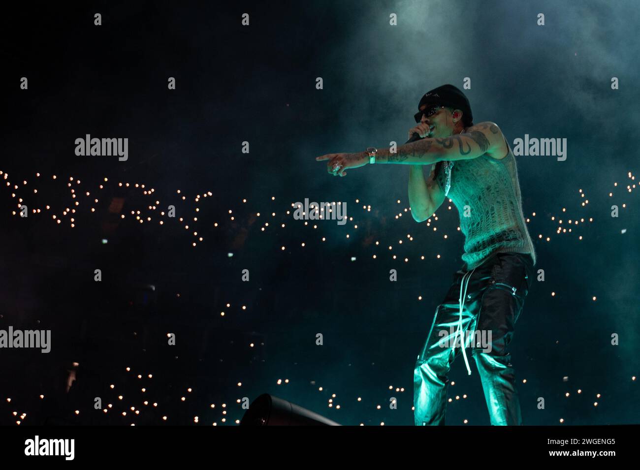 London, UK. 04th Feb, 2024. D-Block Europe performing at The O2, London ...