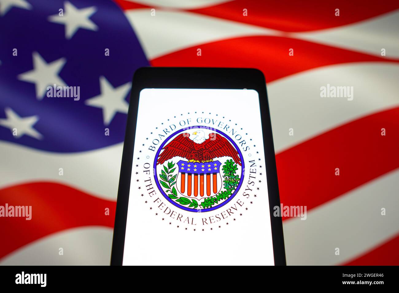 The federal reserve logo hi-res stock photography and images - Alamy