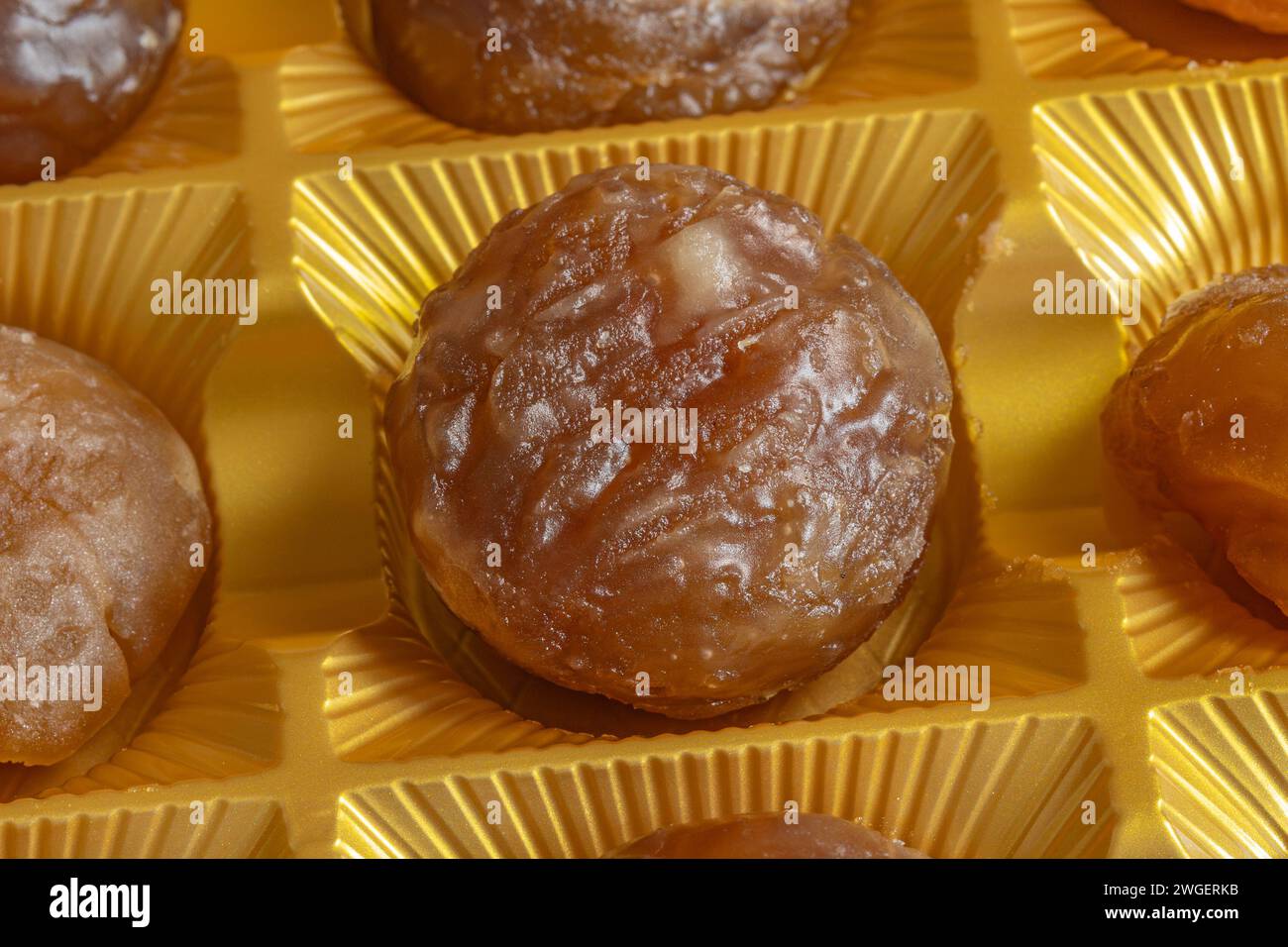 Chestnuts christmas box hi-res stock photography and images - Alamy