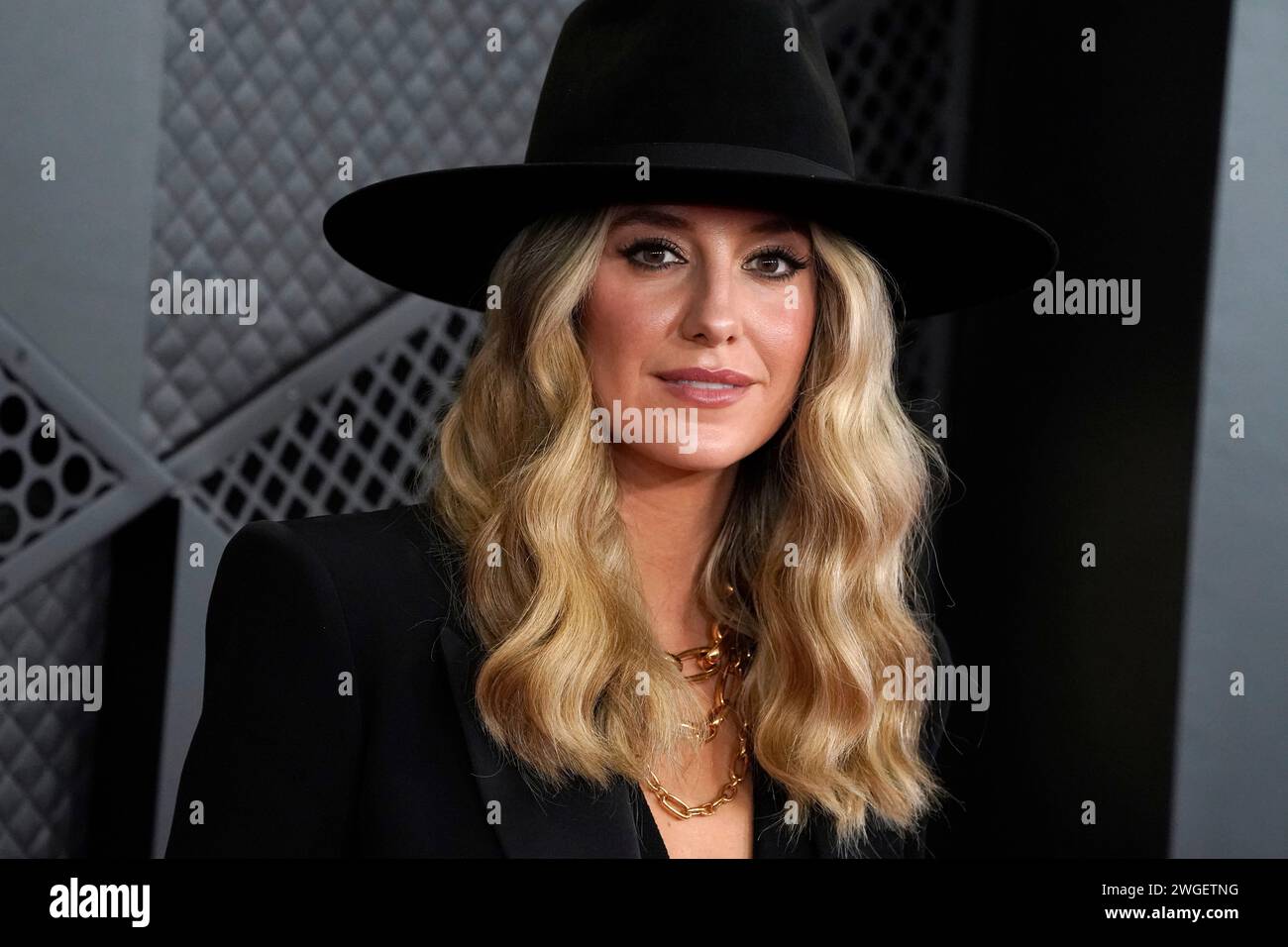 Lainey Wilson arrives at the 66th annual Grammy Awards on Sunday, Feb ...