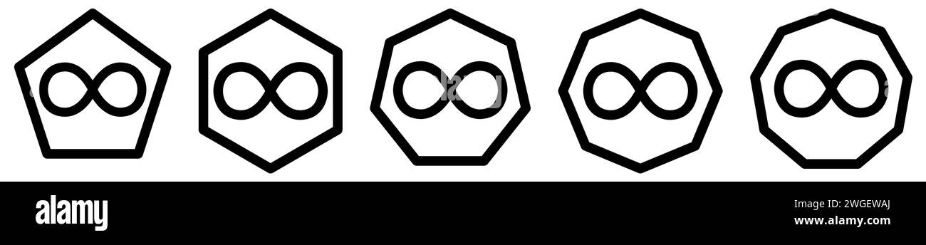 Lemniscate Cut Out Stock Images & Pictures - Alamy