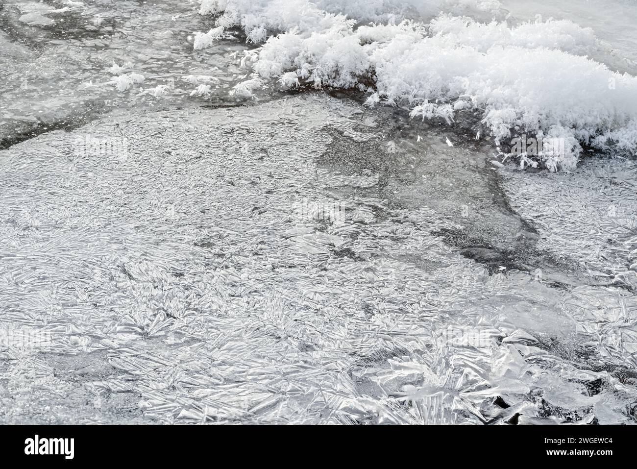 Ice crystals forming spike hi-res stock photography and images - Alamy