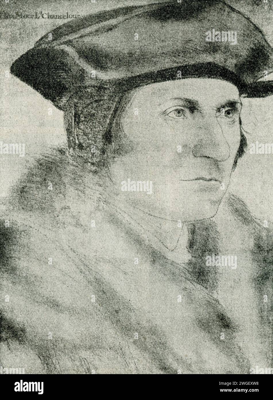 Thomas moore hans holbein hi-res stock photography and images - Alamy