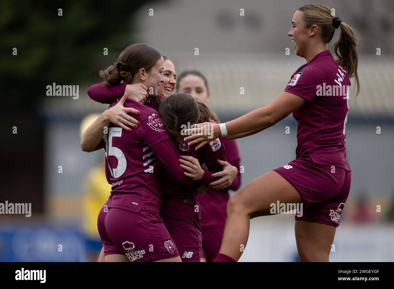 Barry, UK. 4th February 2024. Mikayla Cook of Cardiff City Women ...