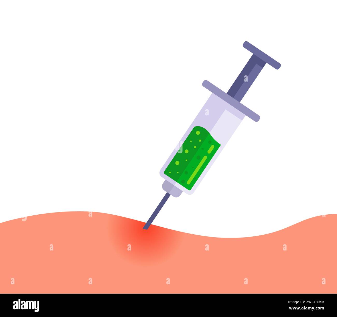 Man injection muscle Stock Vector Images - Alamy