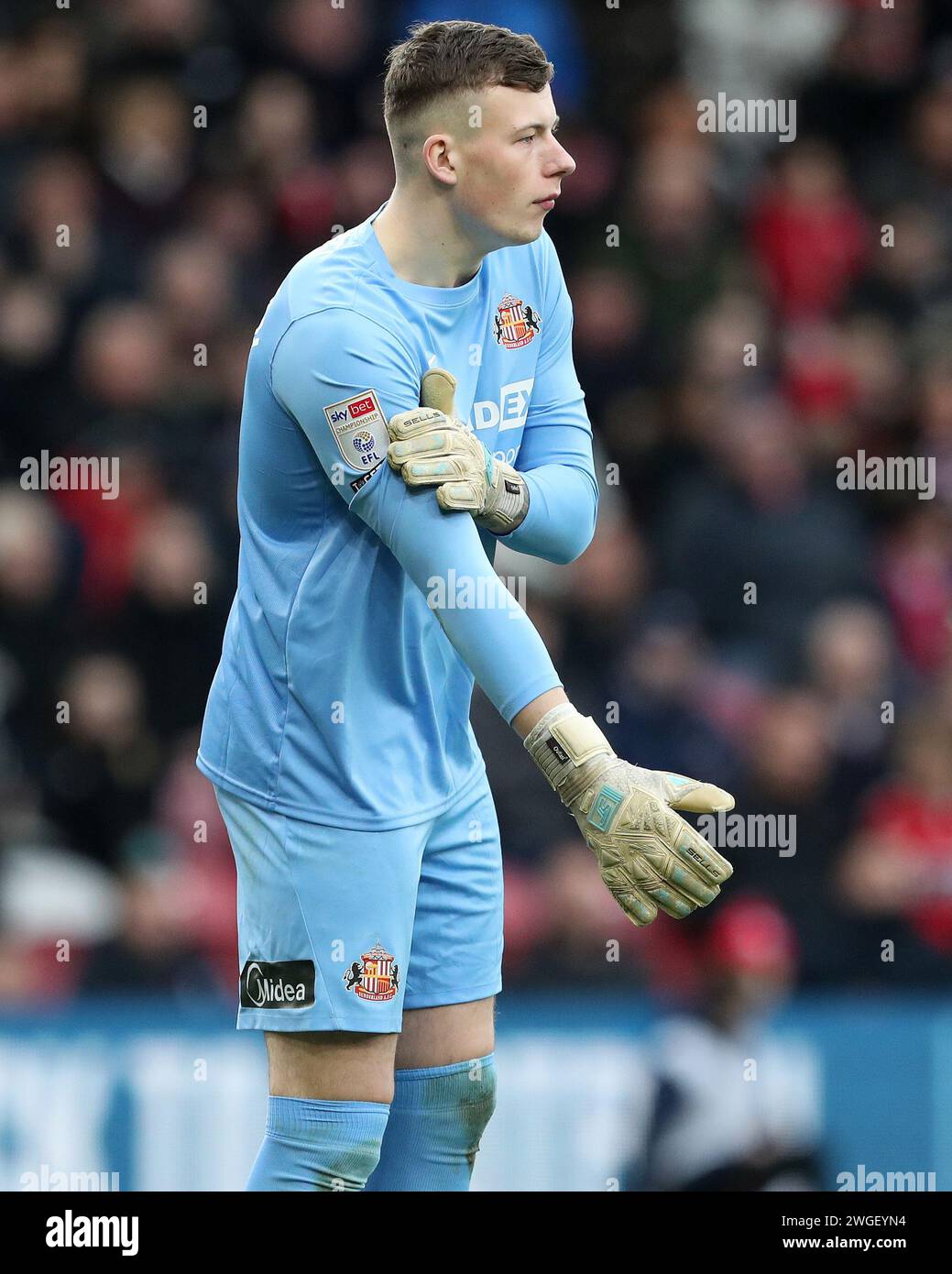 Anthony Patterson of Sunderland during the Sky Bet Championship match ...