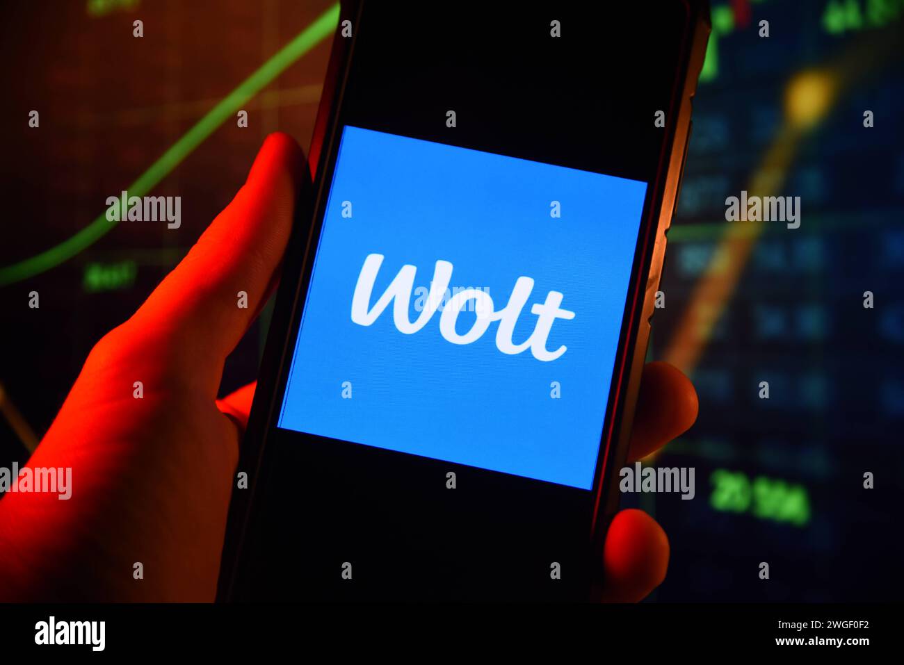 Wolt logo hi-res stock photography and images - Alamy