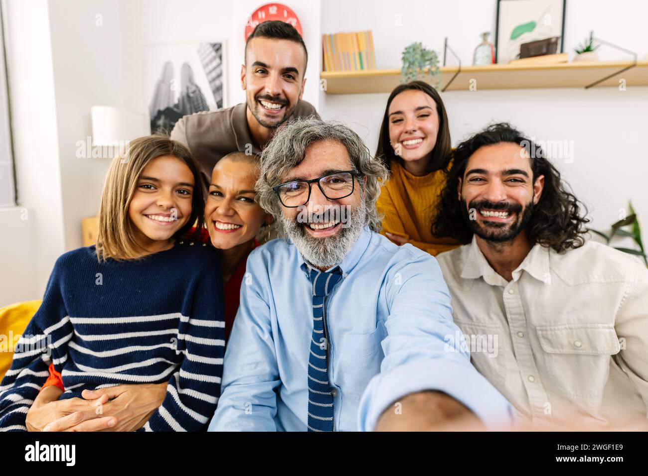 Diverse multi generational family hi-res stock photography and images ...