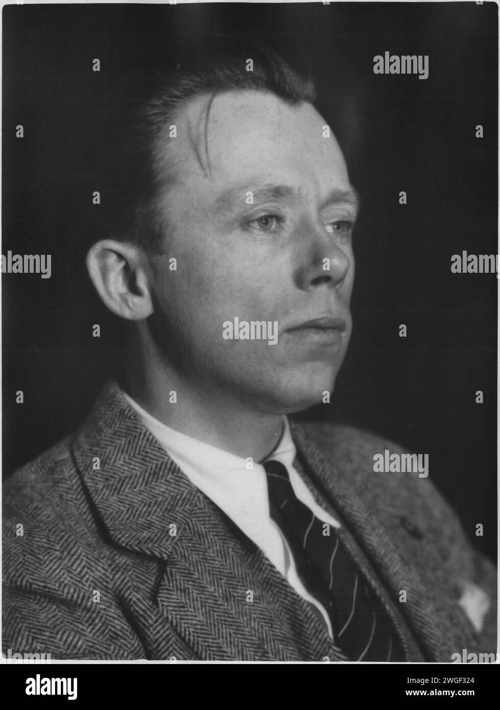 Portrait of Canadian Painter Charles Fraser Comfort circa 1930s Stock ...