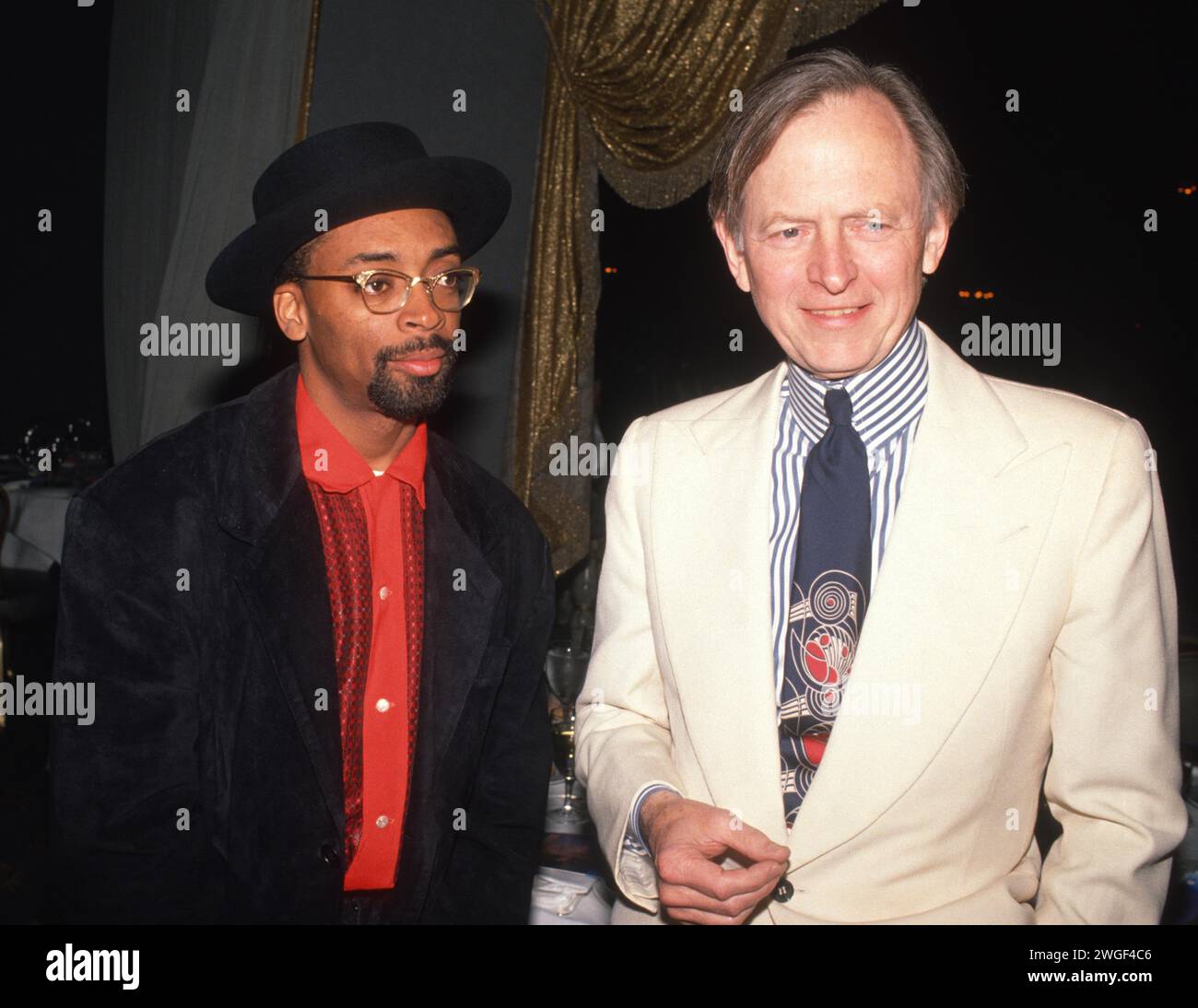 1990 Spike Lee Tom Wolfe John Barrett/PHOTOlink Stock Photo - Alamy