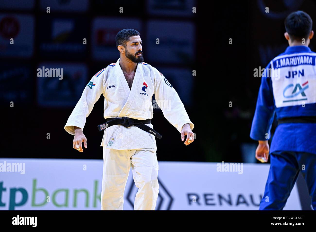 Paris, France. 02nd Feb, 2024. Walide Khyar during the Paris Grand Slam ...