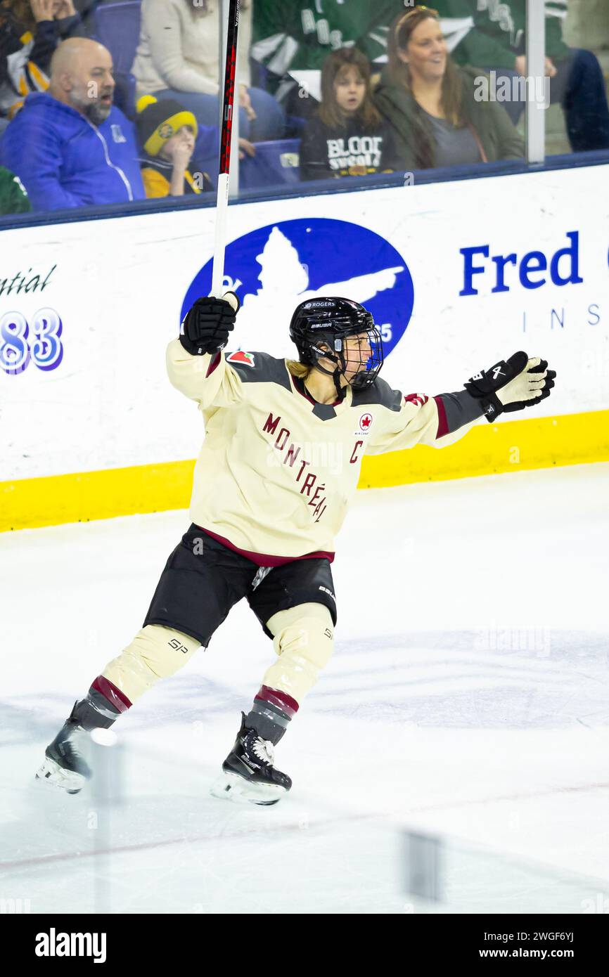 Tsongas Center. 4th Feb, 2024. Massachusetts, USA; Montreal forward ...