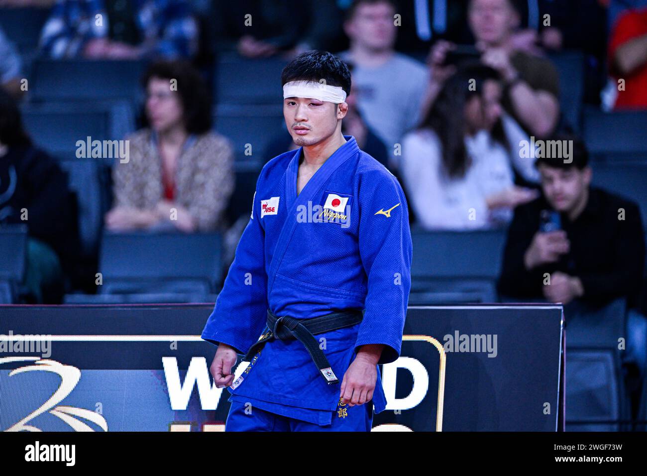 Paris, France. 02nd Feb, 2024. Joshiro Maruyama of Japan during the Paris Grand Slam 2024 IJF ...