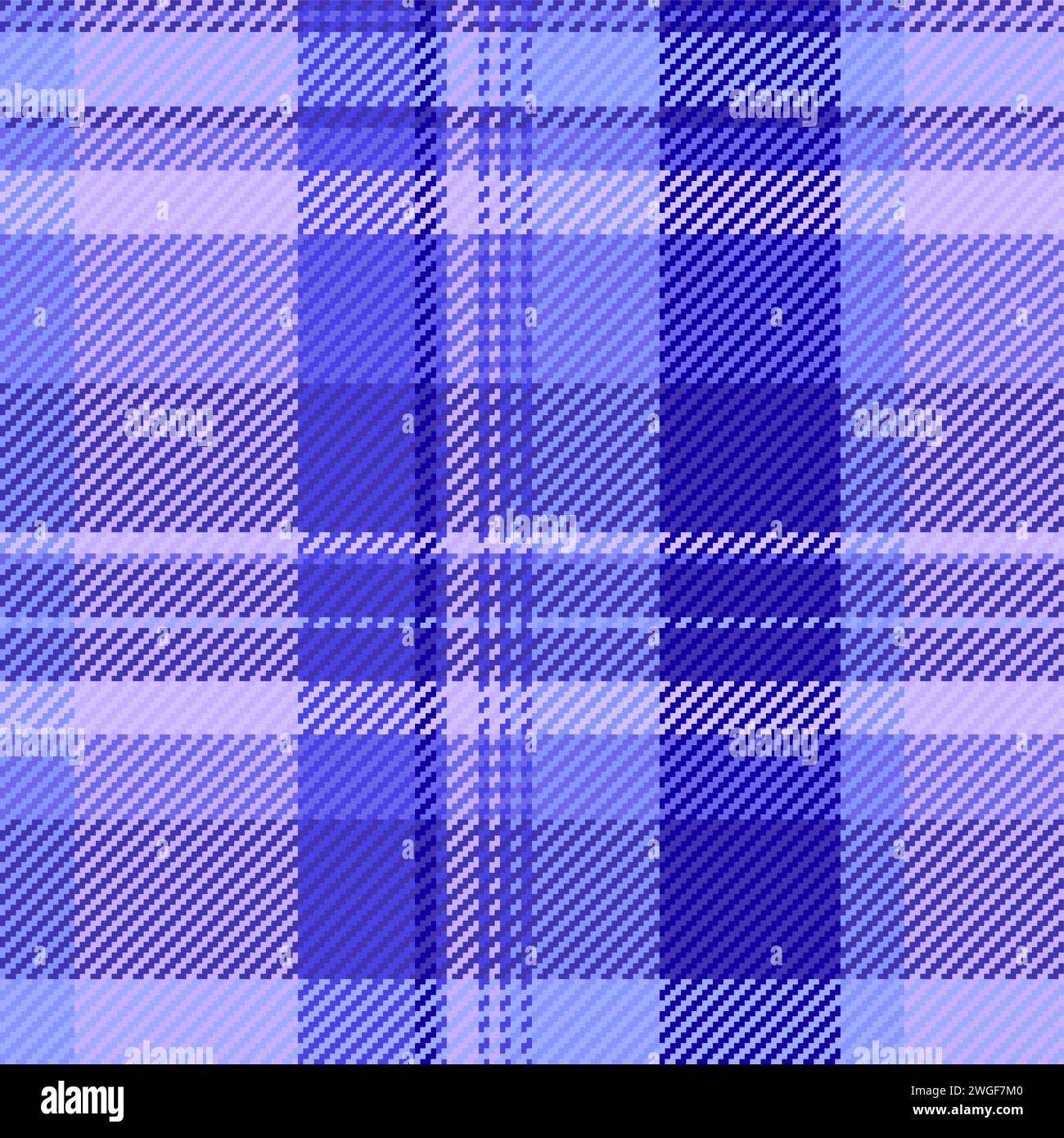 Comfortable seamless textile vector, grunge check plaid texture. Thin ...