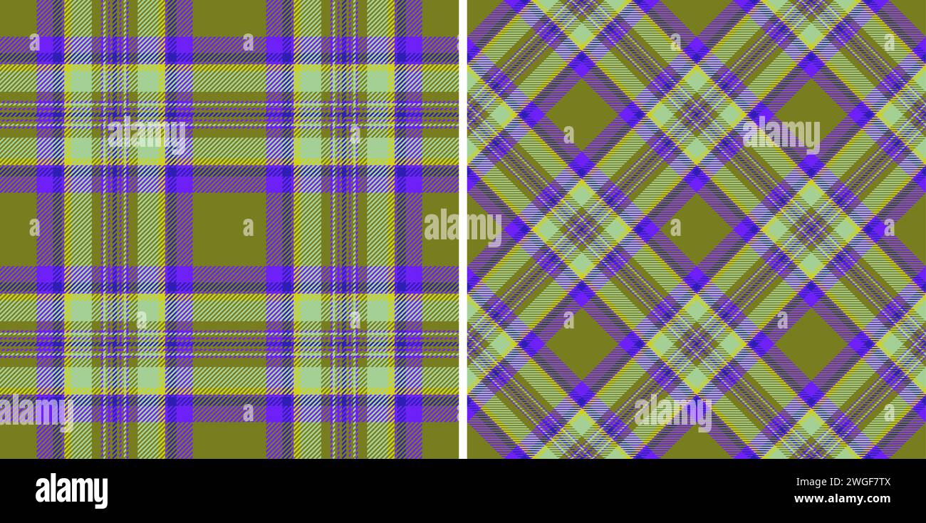 Texture plaid seamless of textile background check with a vector ...