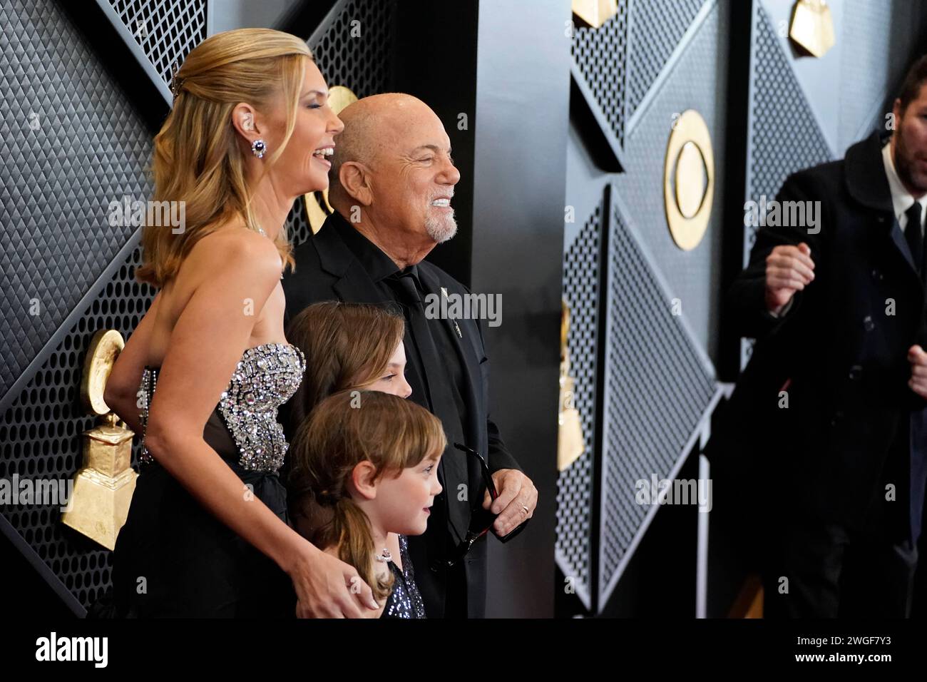 Alexis Joel, from left, Billy Joel, Remy Anne Joel, and Della Rose Joel ...