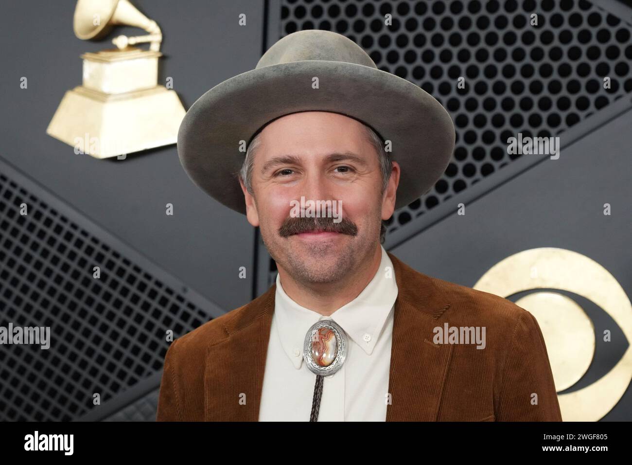 Hank Bentley arrives at the 66th annual Grammy Awards on Sunday, Feb. 4 ...