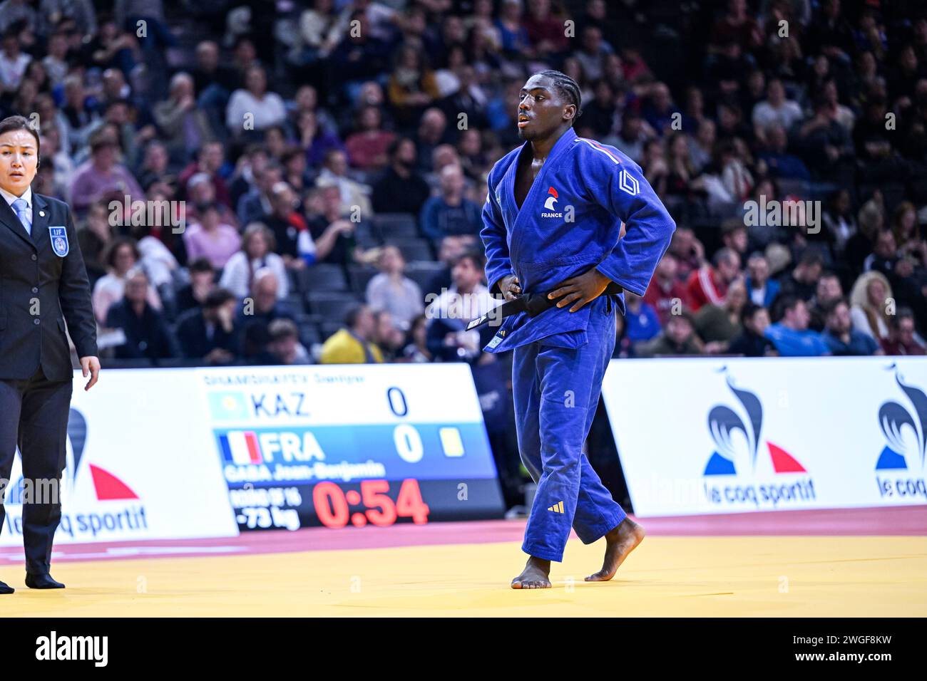 Joan-Benjamin Gaba during the Paris Grand Slam 2024 IJF World Judo Tour ...