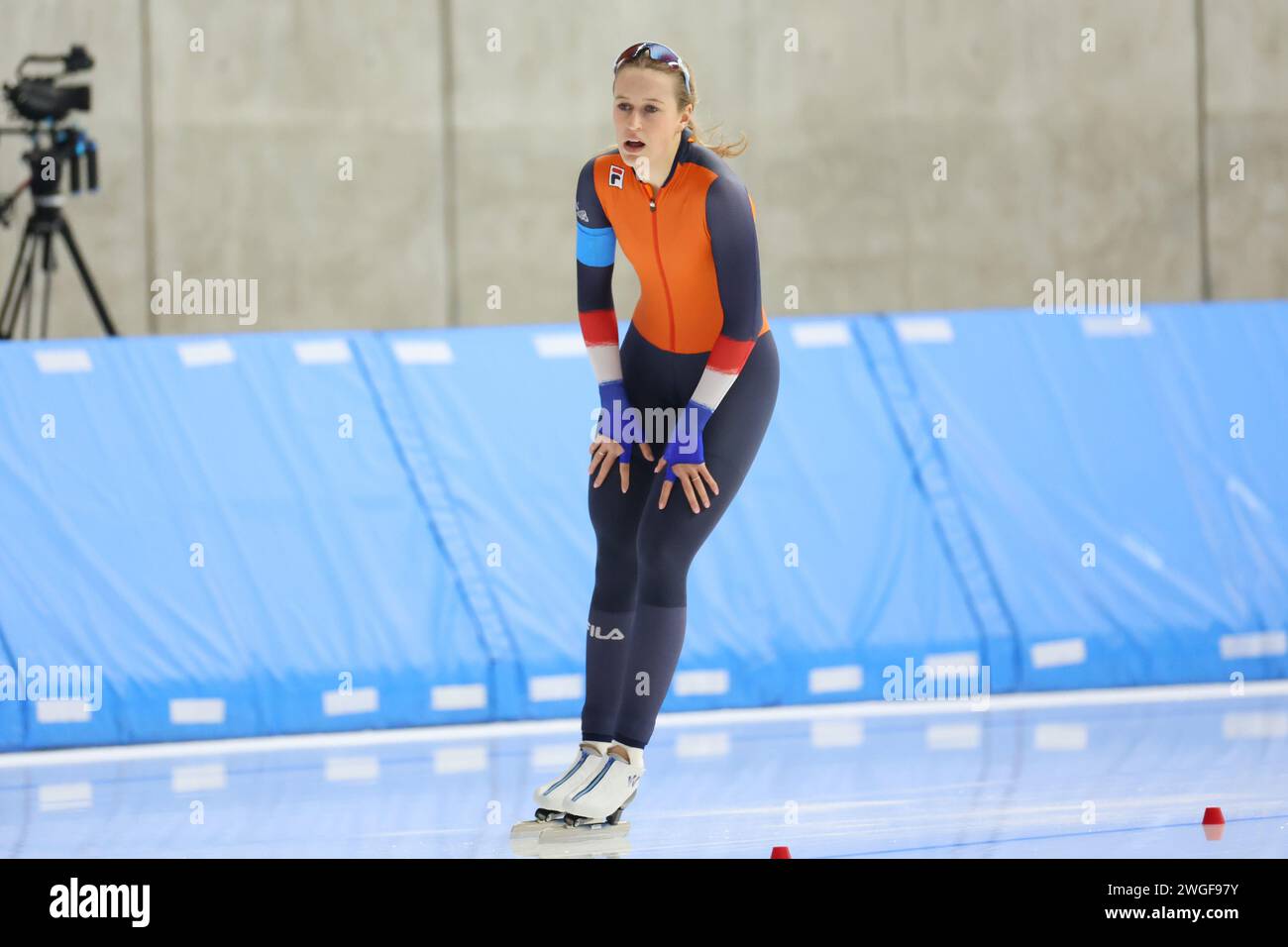 Aomori, Japan. 3rd Feb, 2024. Meike Veen (NED) Speed Skating : ISU ...