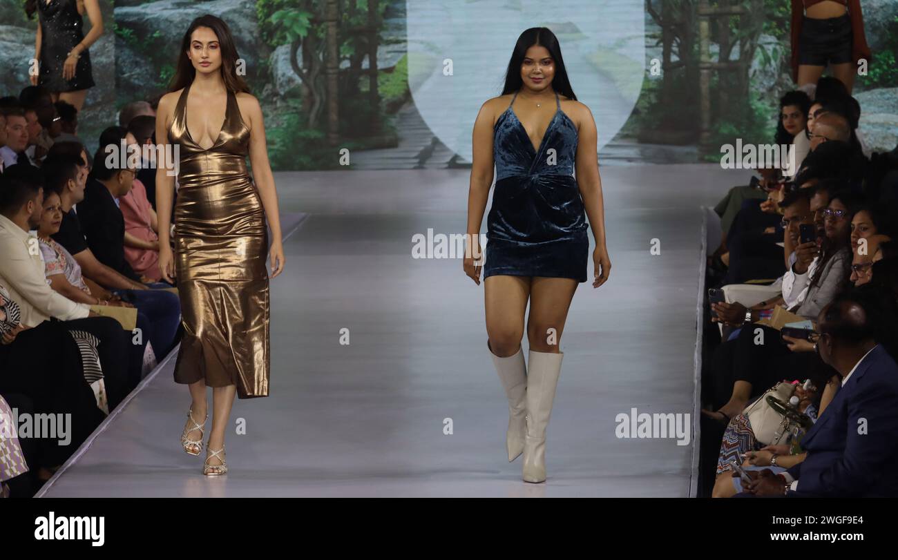 Chennai, India. 05th Feb, 2024. Models walking the ramp at India ...