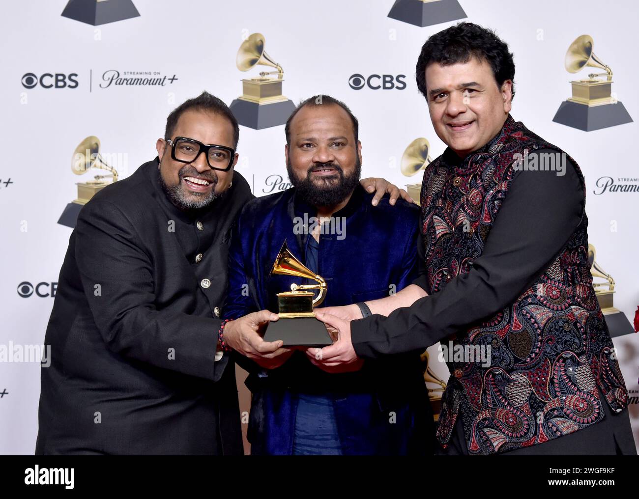 Shankar Mahadevan, from left, V Selvaganesh, and Ganesh Rajagopalan of ...
