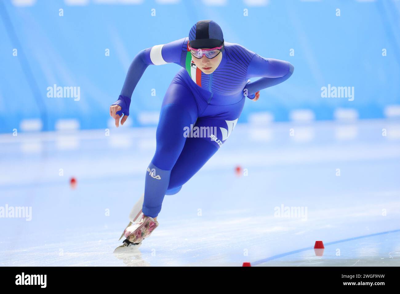 Aomori, Japan. 3rd Feb, 2024. Laura Peveri (ITA) Speed Skating : ISU ...