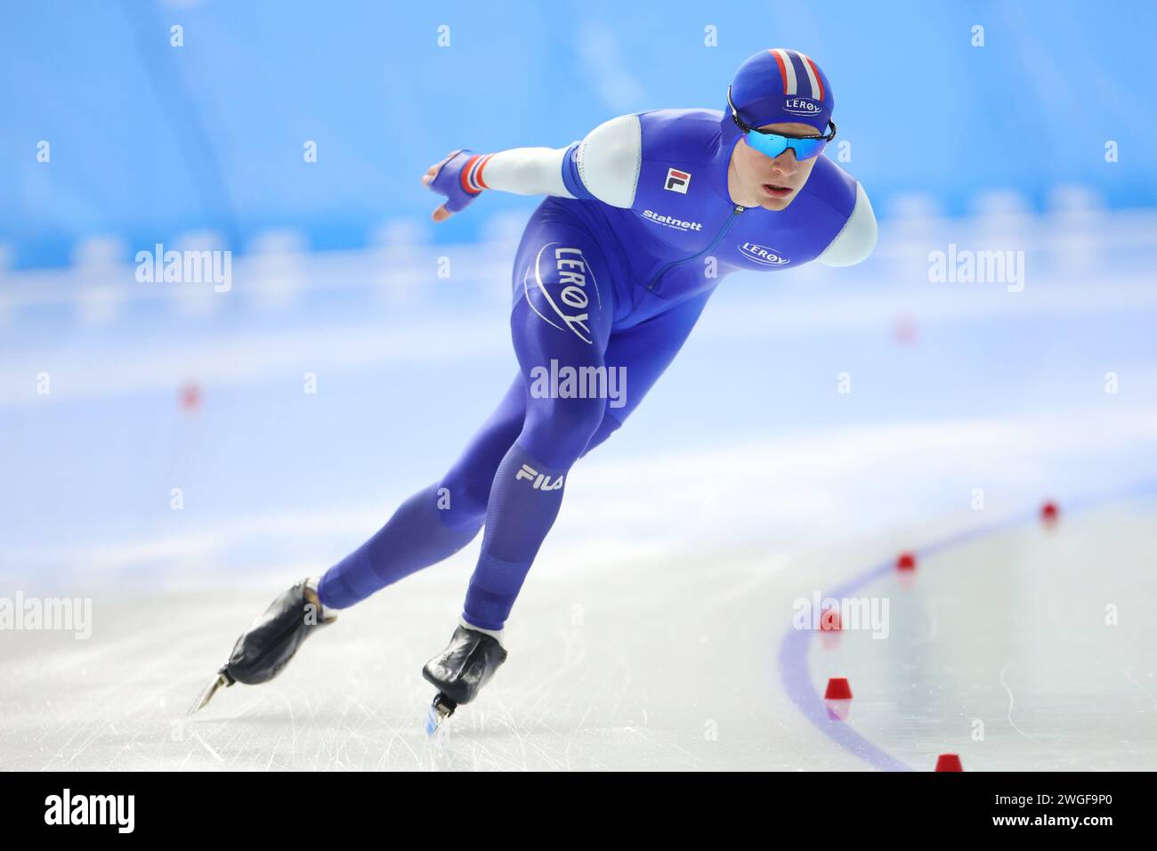 Aomori, Japan. 3rd Feb, 2024. Didrik Eng Strand (NOR) Speed Skating ...