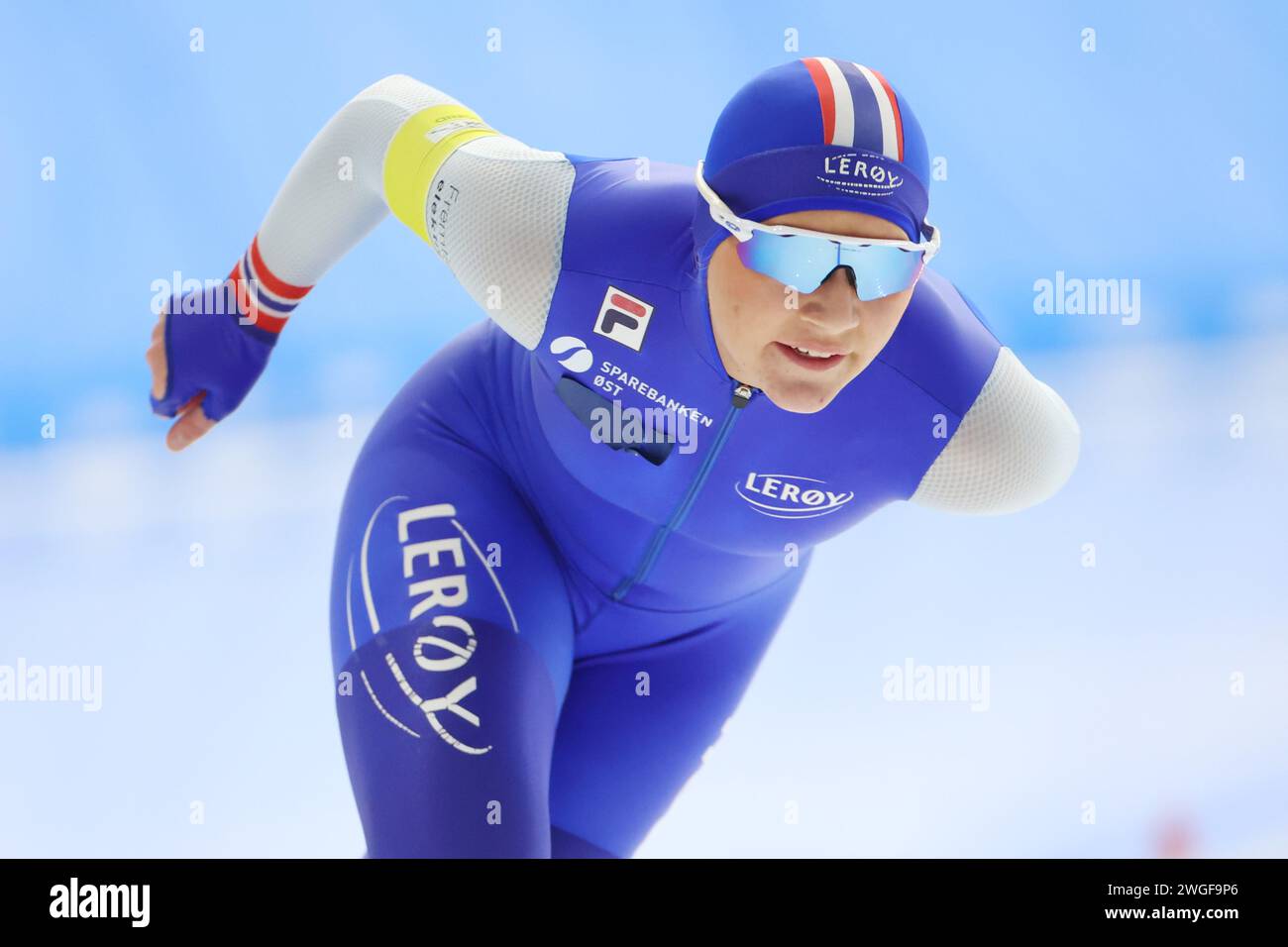 Aomori, Japan. 3rd Feb, 2024. Aurora Grinden Lovas (NOR) Speed Skating ...