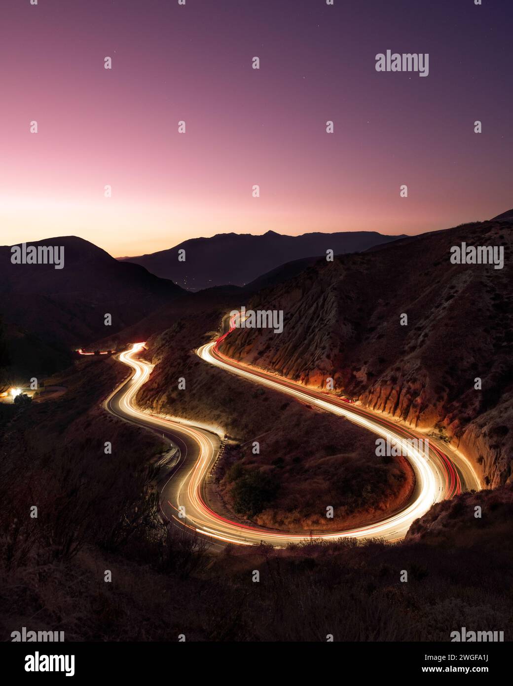 Grimes Canyon at Sunset Stock Photo - Alamy
